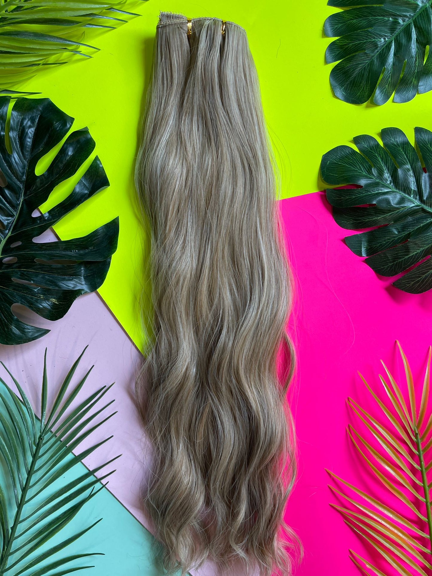 22" Ash Blonde Clip ons – Juicy Baddies